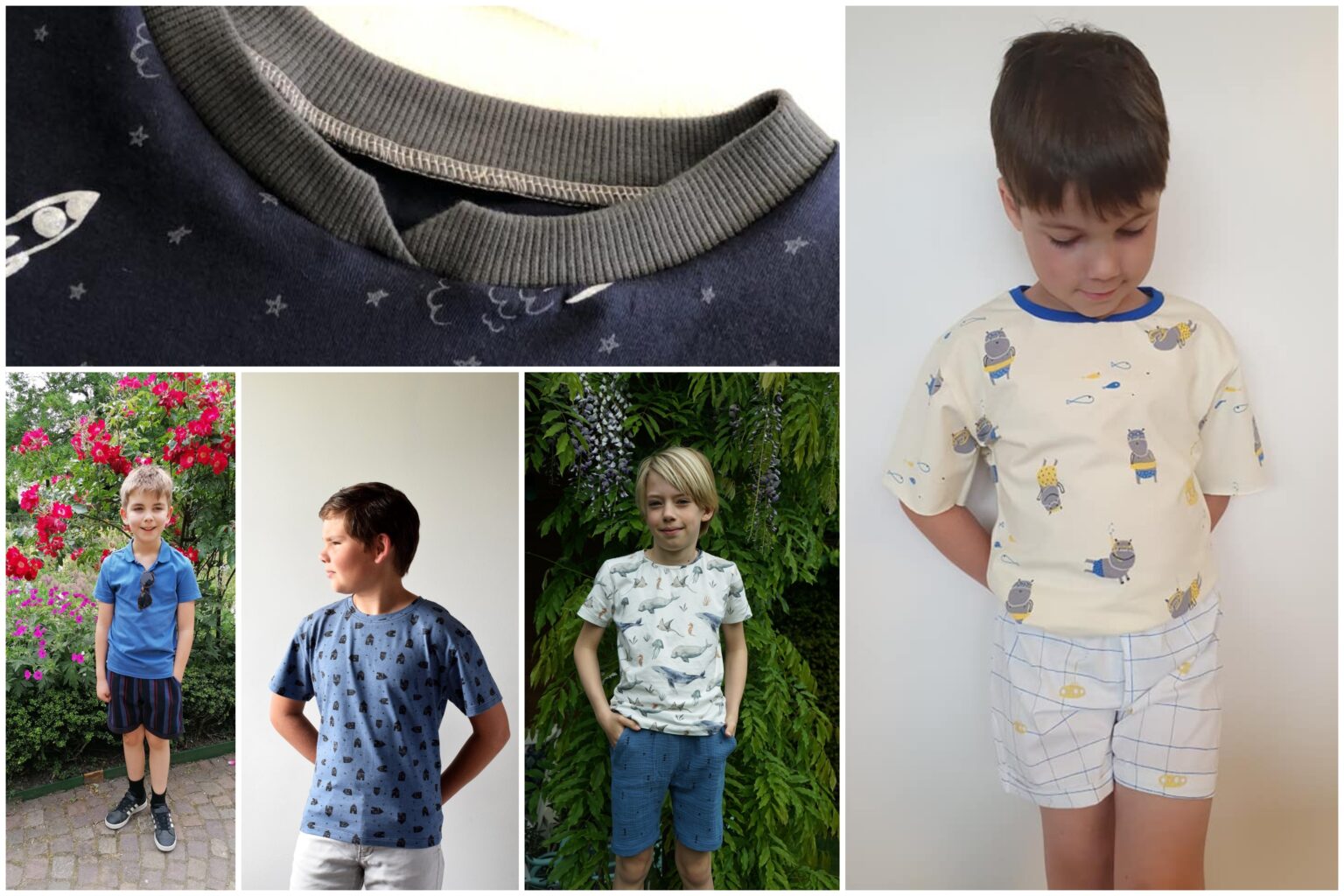 Nio en Nia short, broek en shirt - release - Bel’Etoile