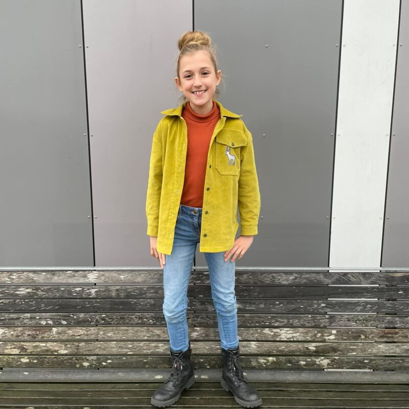 Indy shacket for kids - sewing pattern - Bel’Etoile