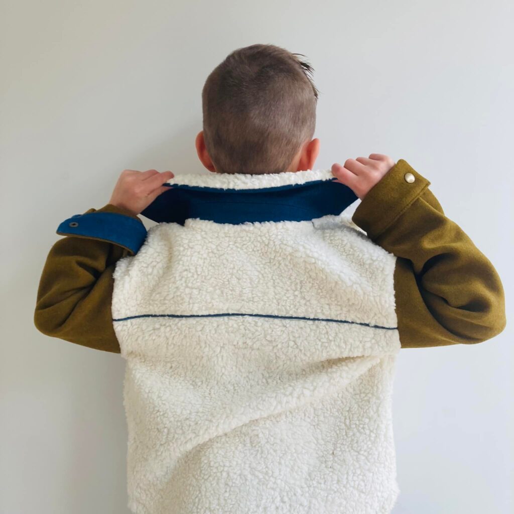 Indy shacket for kids - sewing pattern - Bel’Etoile