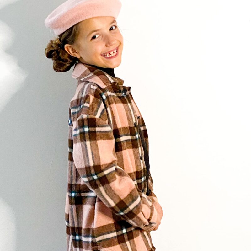 Indy shacket for kids - sewing pattern - Bel’Etoile