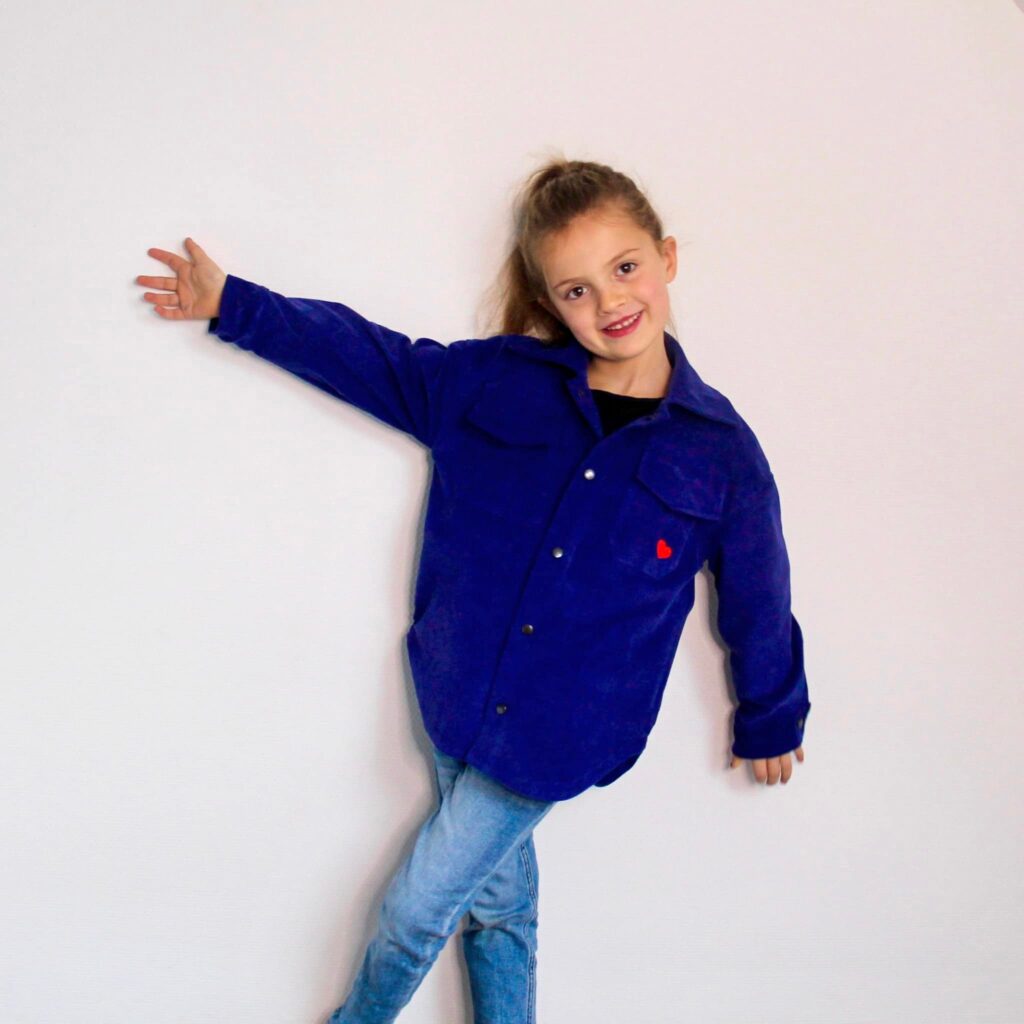 Indy shacket for kids - sewing pattern - Bel’Etoile