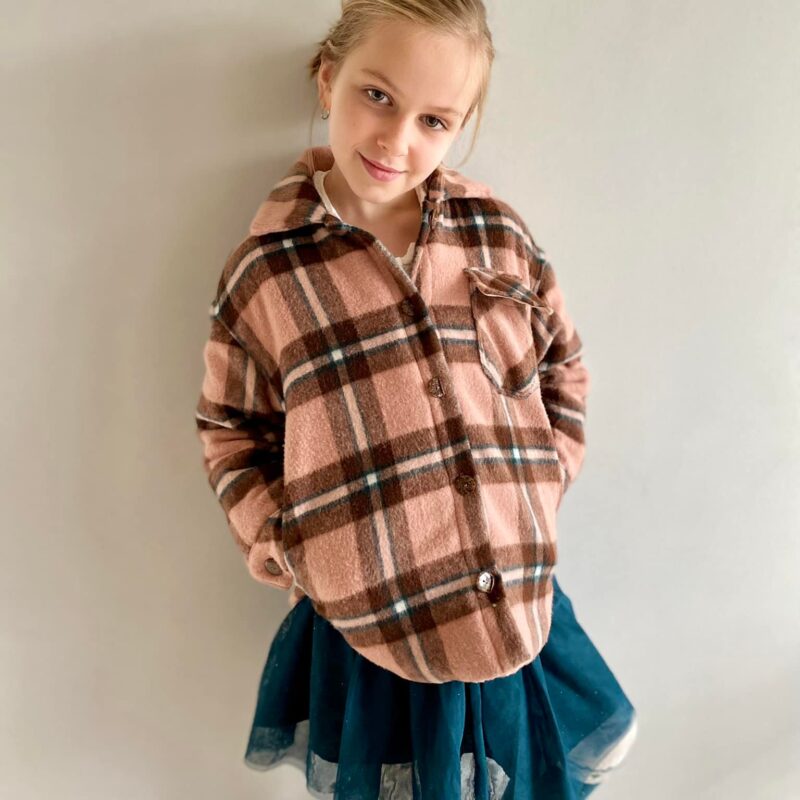 Indy shacket for kids - sewing pattern - Bel’Etoile