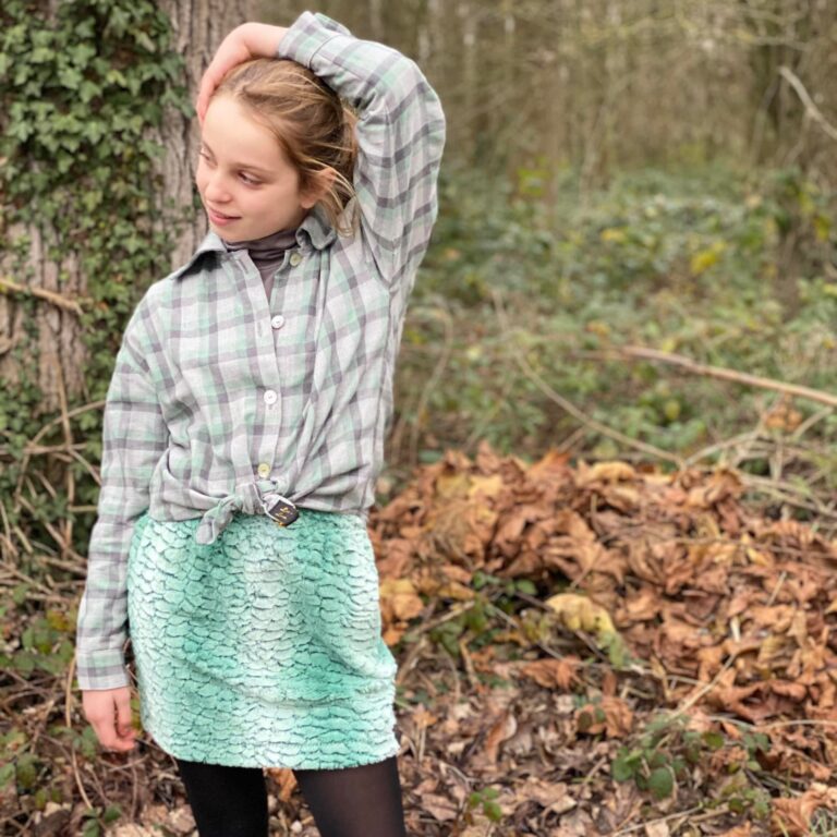 Indy shacket for kids - sewing pattern - Bel’Etoile