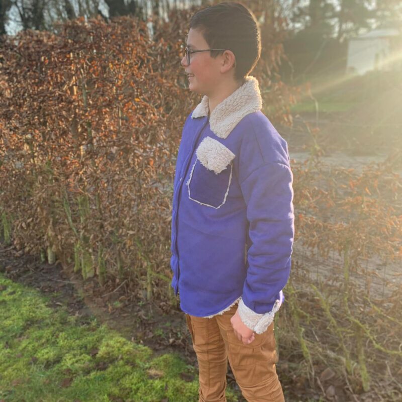 Indy shacket for kids - sewing pattern - Bel’Etoile