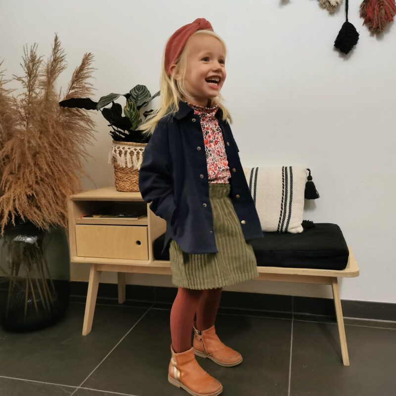 Indy shacket for kids - sewing pattern - Bel’Etoile