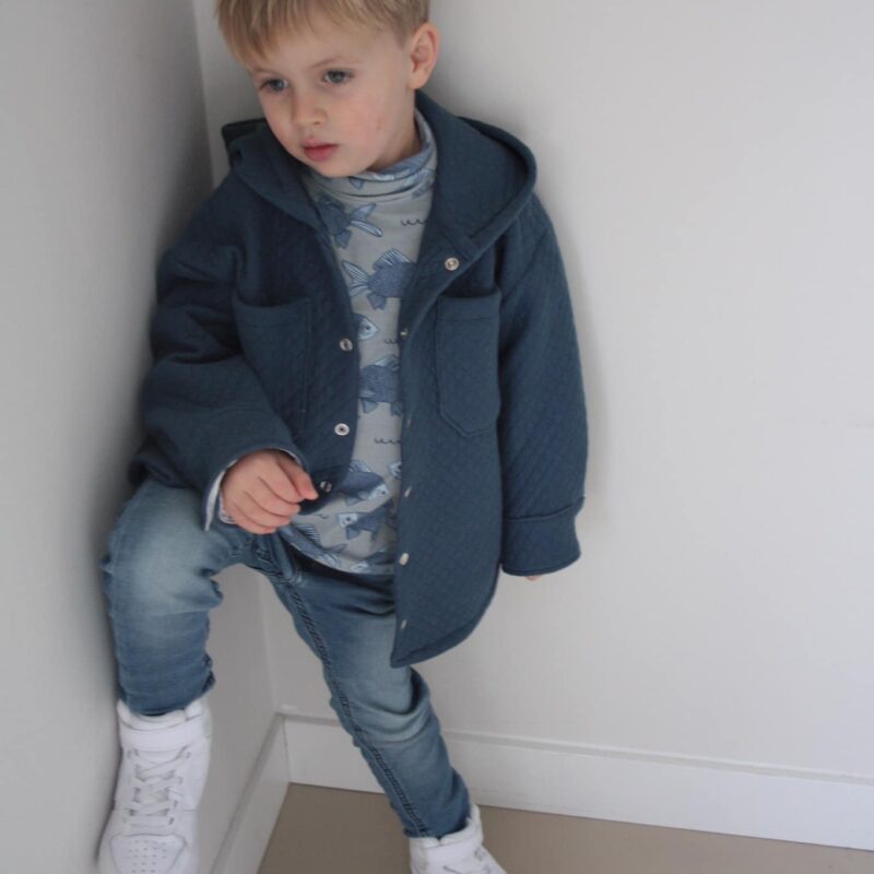 Indy shacket for kids - sewing pattern - Bel’Etoile