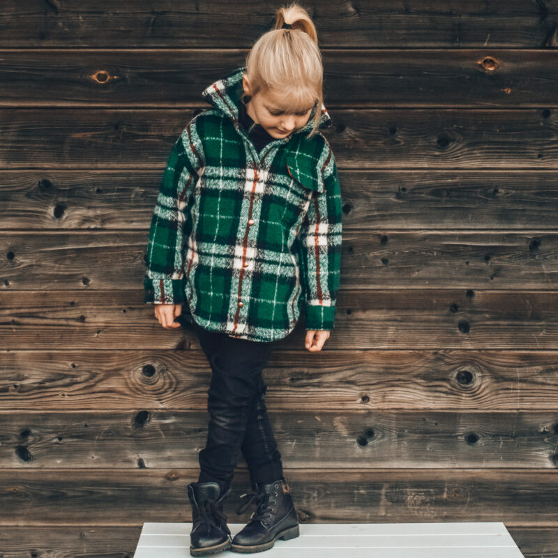 Indy shacket for kids - sewing pattern - Bel’Etoile