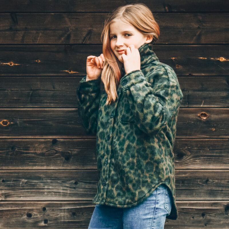 Indy shacket for kids - sewing pattern - Bel’Etoile