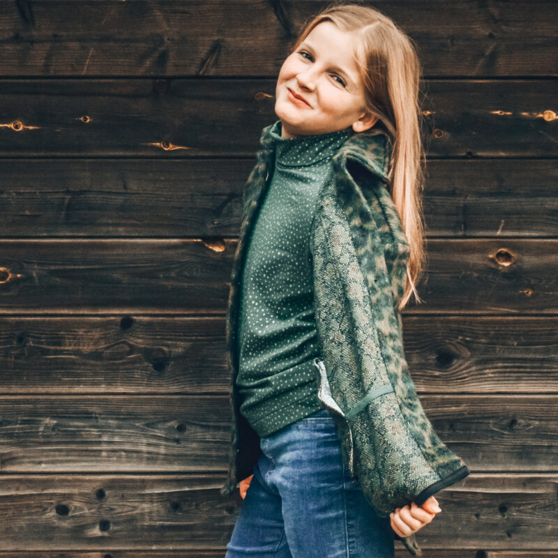 Indy shacket for kids - sewing pattern - Bel’Etoile